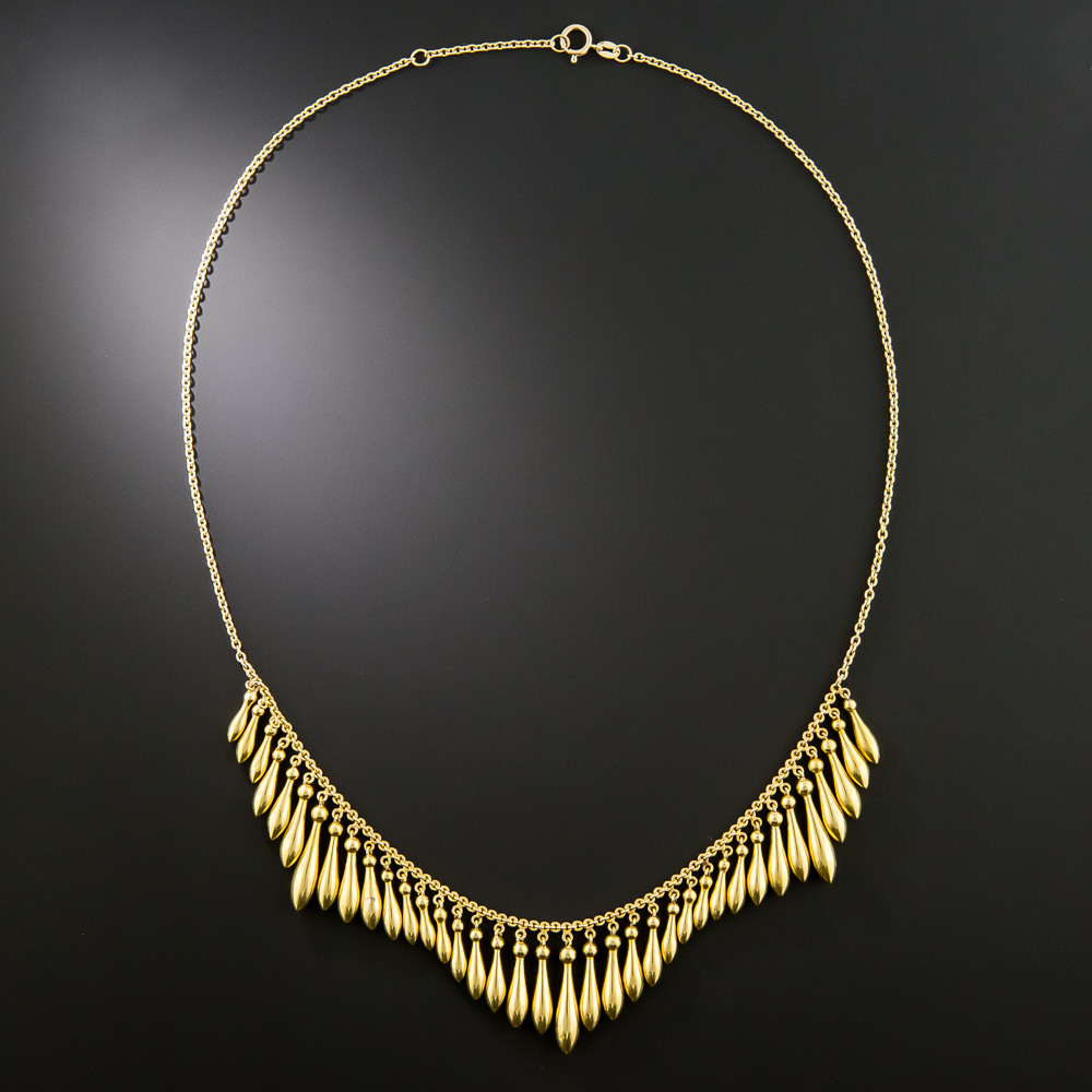 Victorian Fringe Necklace