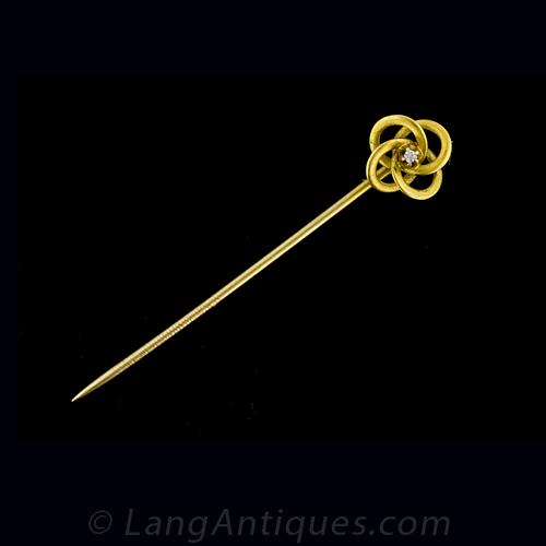 Victorian Gold Stick Pin