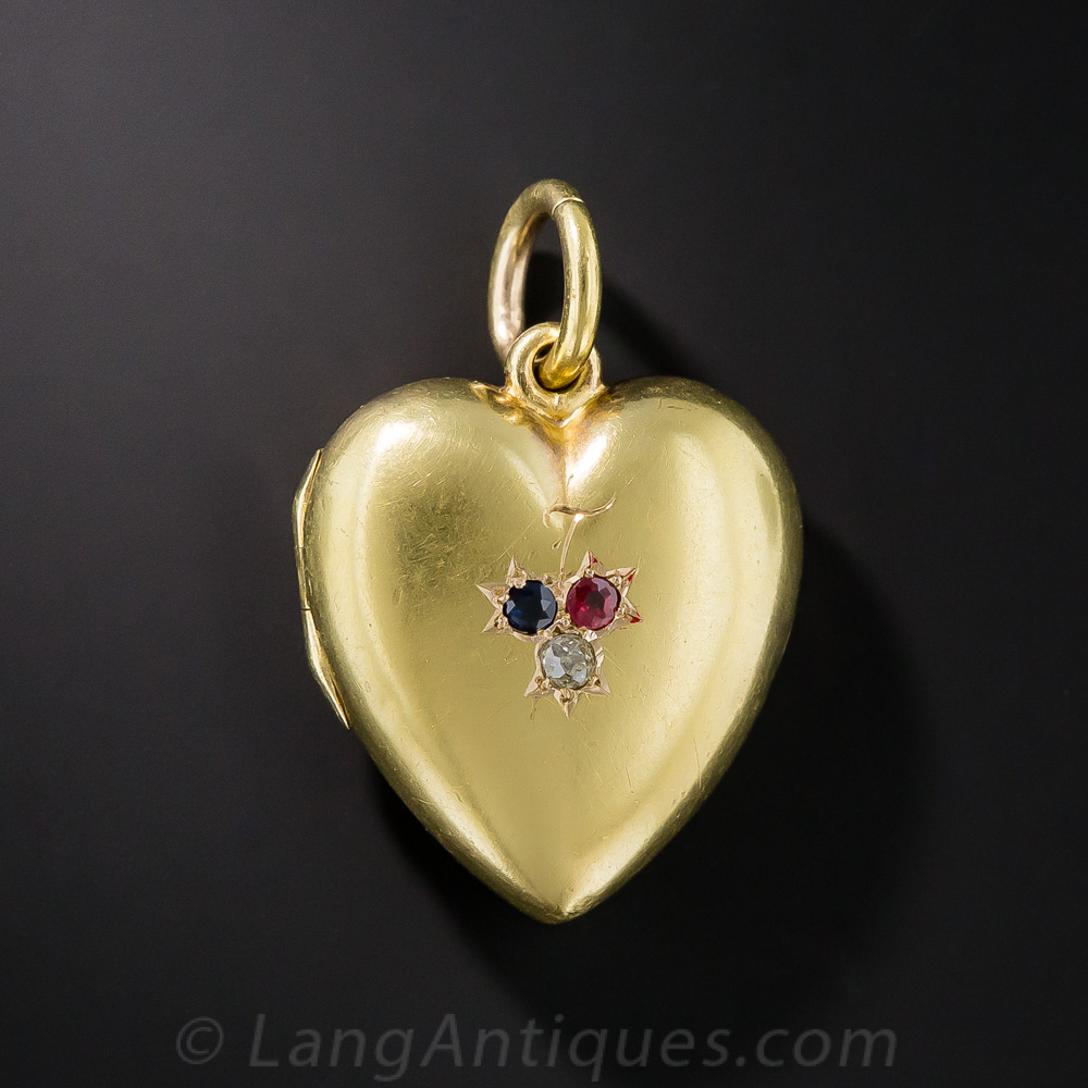 Victorian Heart Locket