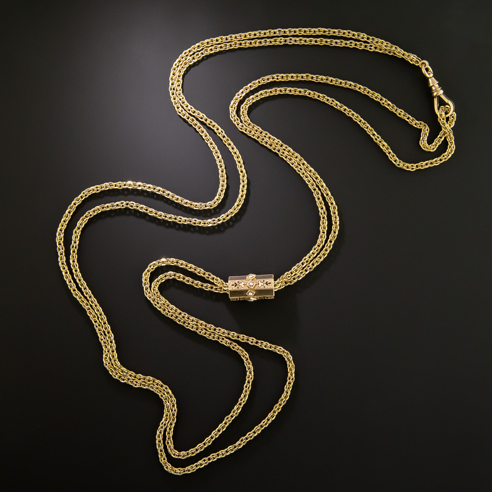 Victorian Long Slide Chain, 64 Inches