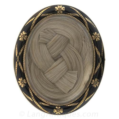 Victorian Mourning Brooch