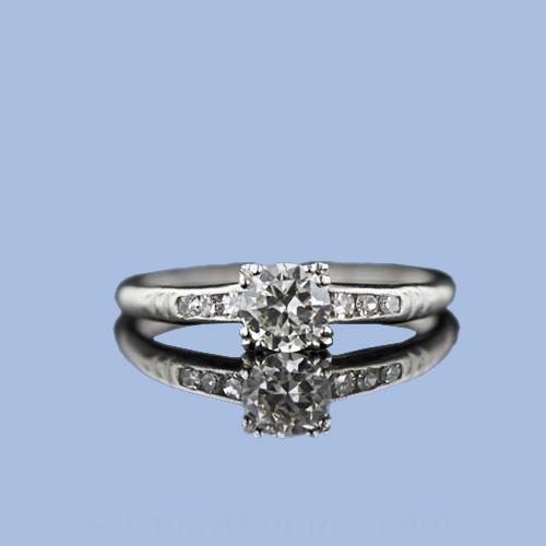 Vintage .35 Carat Diamond Engagement Ring