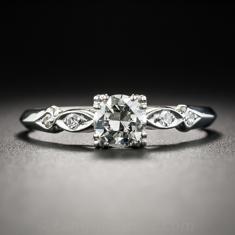 Vintage .50 Carat Diamond Engagement Ring Bristol