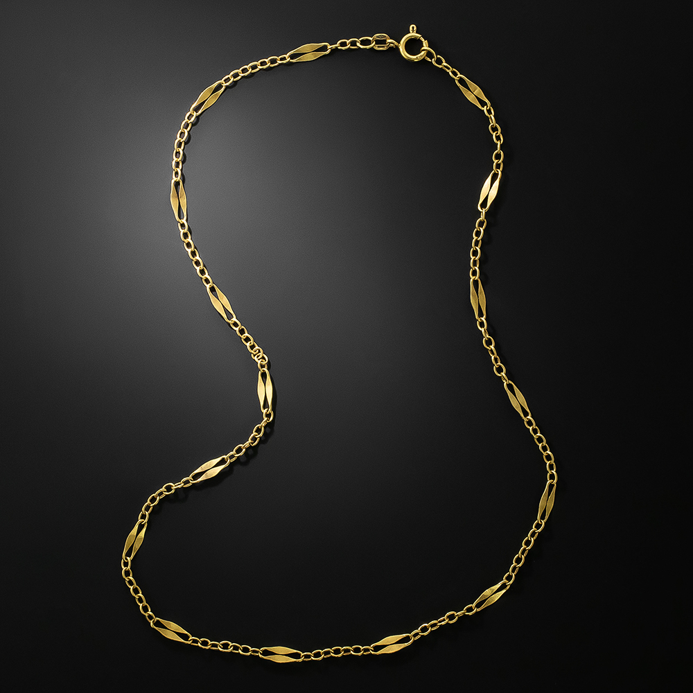 Balestra 18K Decorative Link Chain