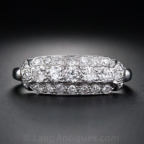 Vintage Diamond Band Ring