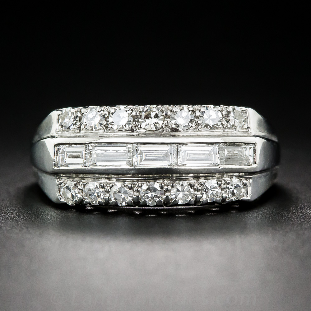 Vintage Diamond Band Ring